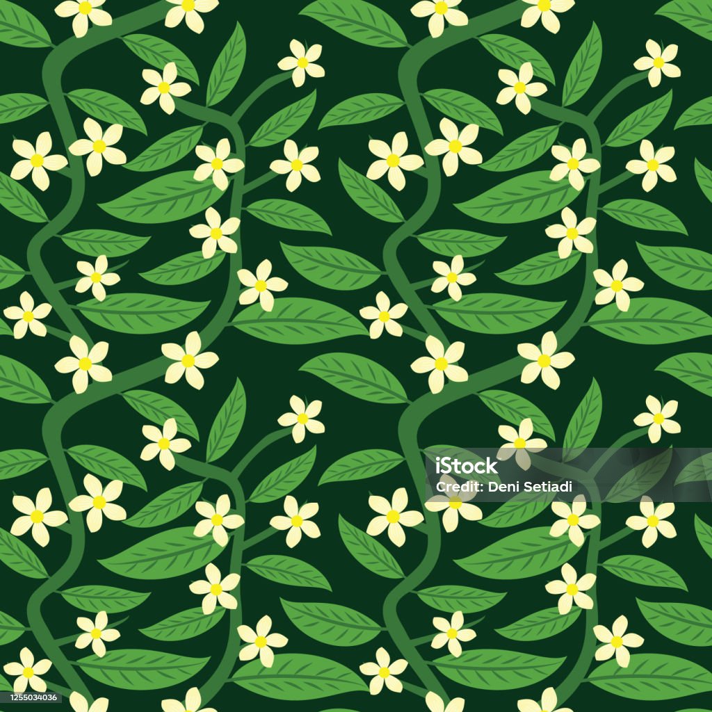 Seamless Floral Pattern Vector Background Stock Illustration Download