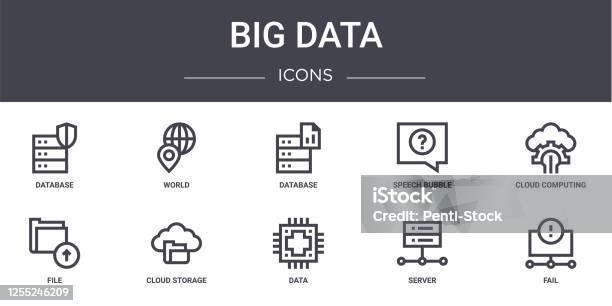 Kumpulan Ikon Garis Konsep Big Data Berisi Ikon Yang Dapat Digunakan ... Kumpulan Ikon Garis Konsep Big Data Berisi Ikon Yang Dapat Digunakan ...