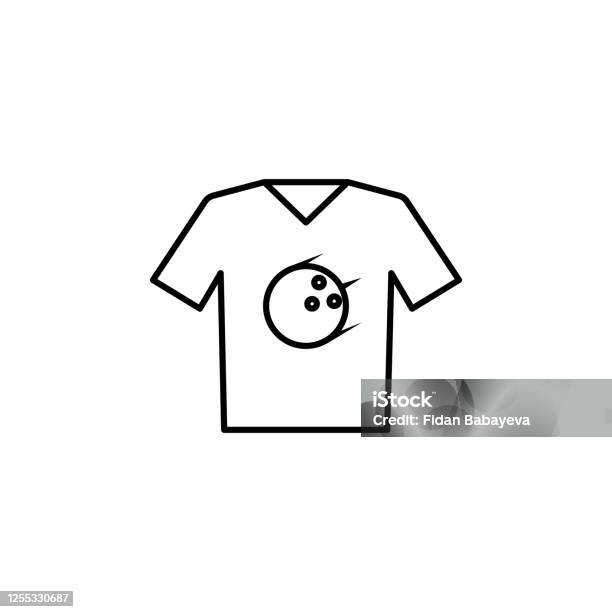 Bowling Icône De La Ligne De Chemise Les Signes Et Symboles Peuvent