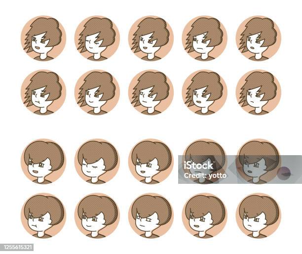 People Profile Icon Expression Variation 26 Stock Illustration ... People Profile Icon Expression Variation 26 Stock Illustration ...