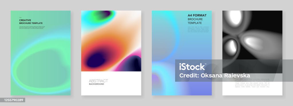 A4 Brochure Layout Di Copertine Modelli Di Design Per Volantino