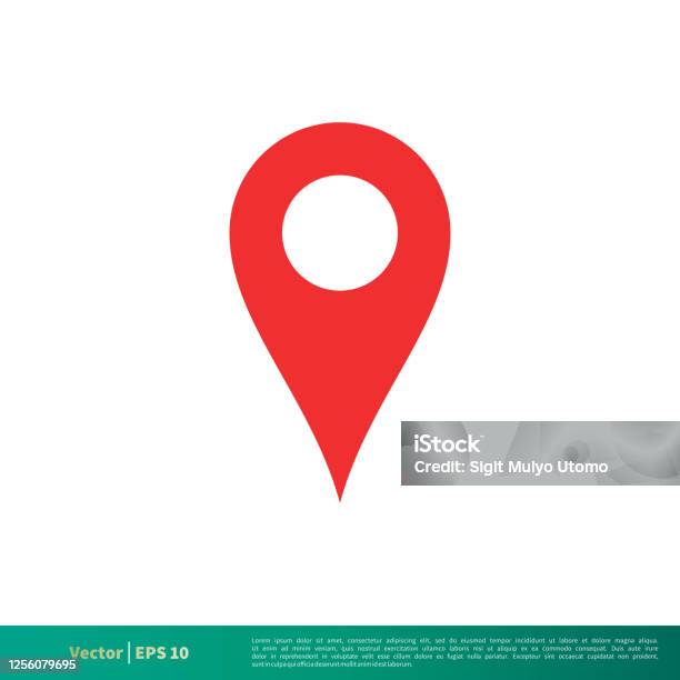 Modèle De Logo Vector De Licône De Localisation De Carte Dépingle Map
