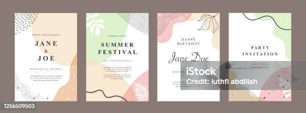 Vektor Desain Template Sampul Dengan Latar Belakang Bentuk Geometris