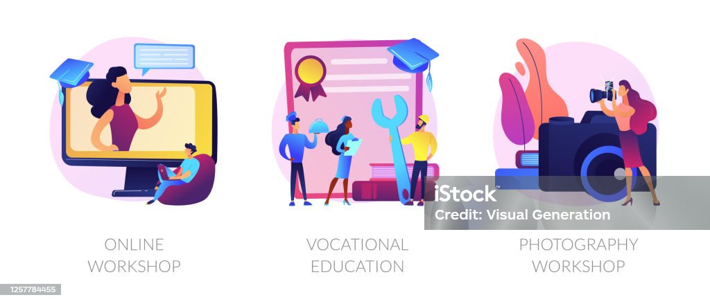 Professional Learning Vector Concept Metaphors Stock Illustration ... Professional Learning Vector Concept Metaphors Stock Illustration ...