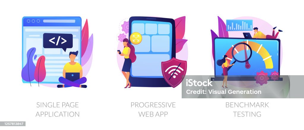 Application Development Vector Concept Metaphors Stock Illustration ... Application Development Vector Concept Metaphors Stock Illustration ...