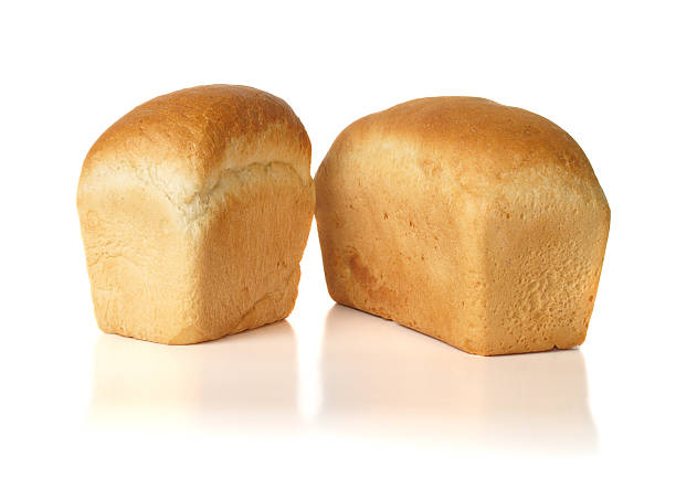Free Stock Photo of Two Loaves of Bread on White Background | Download ...