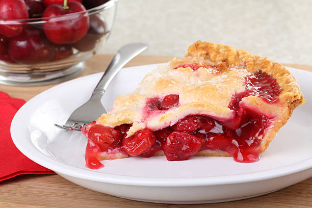 Perfect Cherry Pie Slice