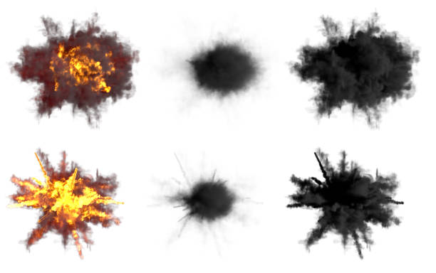 Free Stock Photo of A group of fireball explosions | Download Free ...