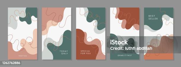 Vektor Desain Template Sampul Dengan Latar Belakang Bentuk Geometris