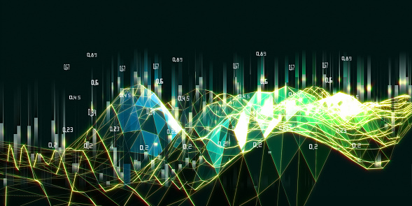 Abstract Analyze Algorithm Artificial Intelligence Data Technology