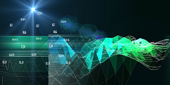 Abstract Analyze Algorithm Artificial Intelligence Data Technology