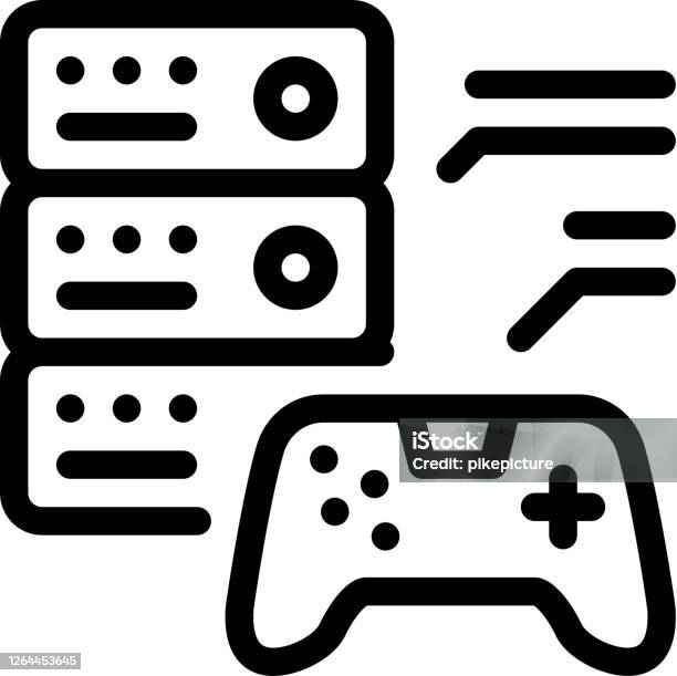 Illustration De Contour Vectoriel Dicône Dicône De Menu Principal De