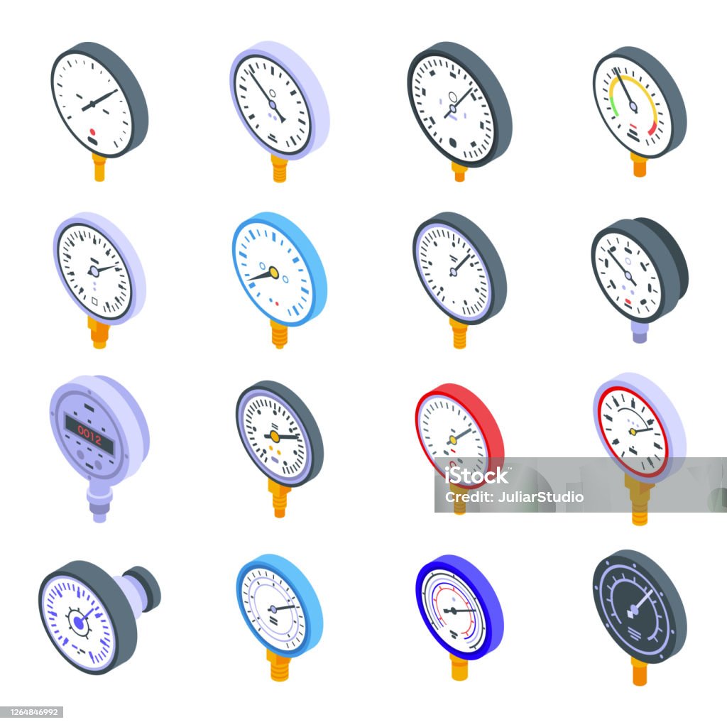 Ikon Manometer Diatur Gaya Isometrik Ilustrasi Stok - Unduh Gambar ... Ikon Manometer Diatur Gaya Isometrik Ilustrasi Stok - Unduh Gambar ...