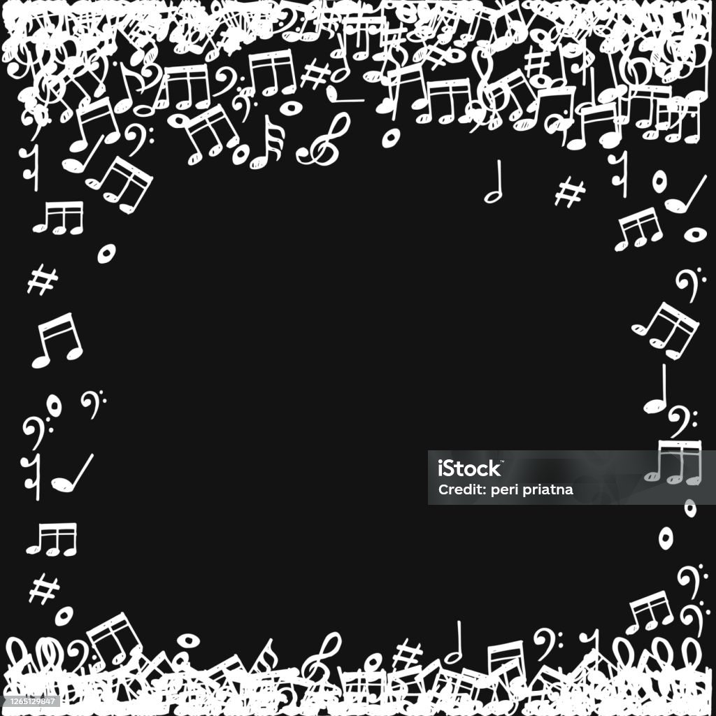 Latar Belakang Pola Catatan Musik Doodle Musikal Abstrak Di Latar ... Latar Belakang Pola Catatan Musik Doodle Musikal Abstrak Di Latar ...