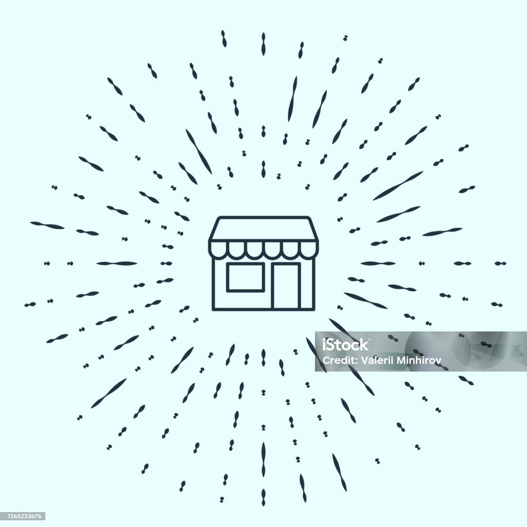 Ilustración de Línea Negra Edificio De Compras O Icono De Tienda De ... Ilustración de Línea Negra Edificio De Compras O Icono De Tienda De ...