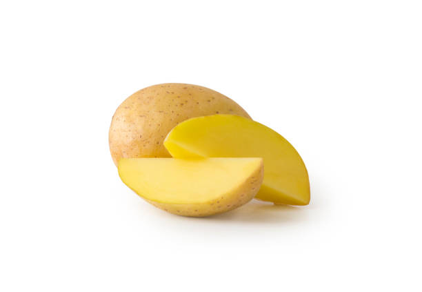 Free Stock Photo of Close Up of a Baked Potato on White Background ...