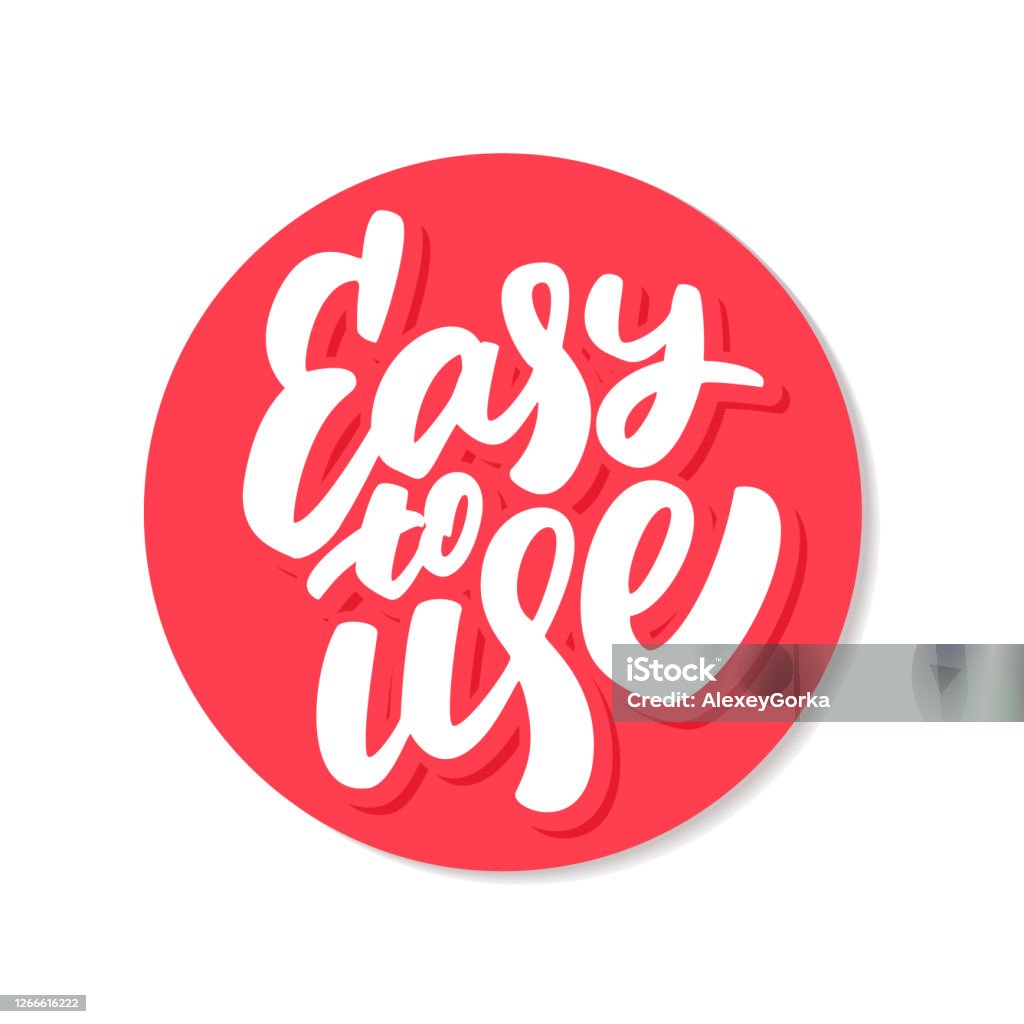 Einfach Zu Bedienen Vektorschriftzugsymbol Stock Vektor Art und mehr ... Einfach Zu Bedienen Vektorschriftzugsymbol Stock Vektor Art und mehr ...