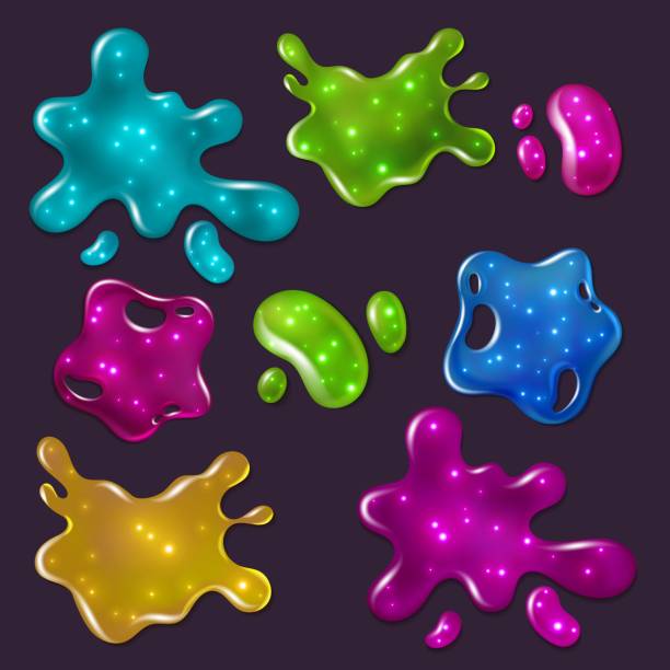 150 Green Glitter Slime Stock Illustrations Royalty Free Vector