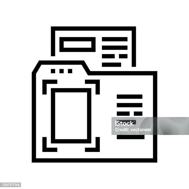 Dokumen Dalam Ilustrasi Vektor Ikon Baris Folder Ilustrasi Stok - Unduh ... Dokumen Dalam Ilustrasi Vektor Ikon Baris Folder Ilustrasi Stok - Unduh ...