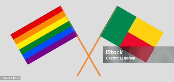 Bendera Silang Lgbt Dan Benin Ilustrasi Stok - Unduh Gambar Sekarang ... Bendera Silang Lgbt Dan Benin Ilustrasi Stok - Unduh Gambar Sekarang ...