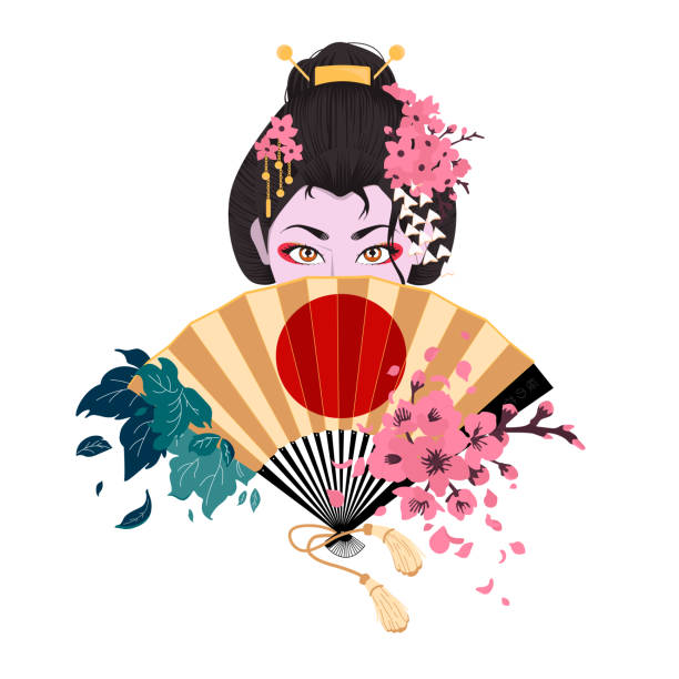 5 800 Dibujo Geisha Fotografías De Stock Fotos E Imágenes Libres De