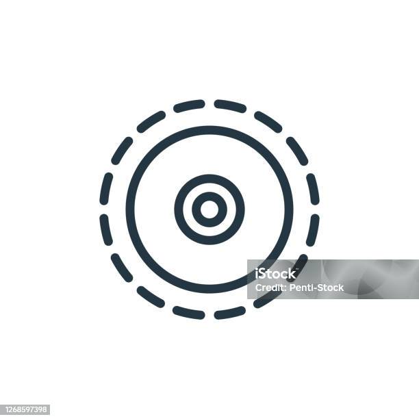 Icône Vectorielle Tactile Isolée Sur Fond Blanc Contour Icône Tactile