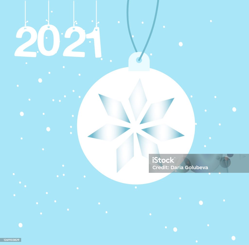 Julgran Leksak Med Geometriska Snöflinga Gott Nytt År 2021 ... Julgran Leksak Med Geometriska Snöflinga Gott Nytt År 2021 ...