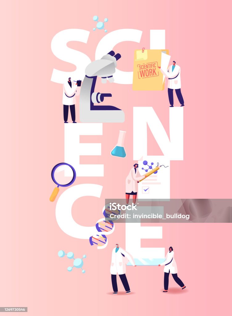 Konsep Sains Karakter Ilmuwan Bekerja Di Lab Dengan Peralatan Medis Dan ... Konsep Sains Karakter Ilmuwan Bekerja Di Lab Dengan Peralatan Medis Dan ...