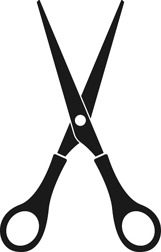 Schereikone Im Trendigen Flachen Stil Scheren Symbol Vektorillustration ... Schereikone Im Trendigen Flachen Stil Scheren Symbol Vektorillustration ...