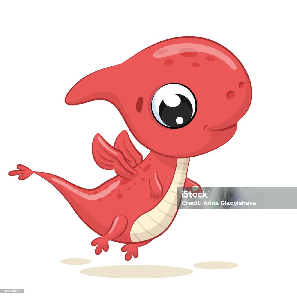 Stock Ilustrace Roztomilé Dítě Dinosaur Ilustrace Vektorová Ilustrace Pro Dětskou Sprchu