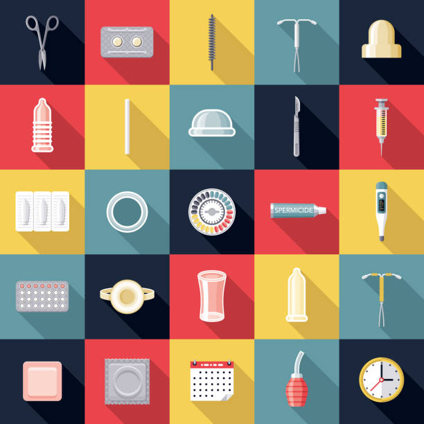 110 Parche Anticonceptivo Ilustraciones Ilustraciones Gráficos