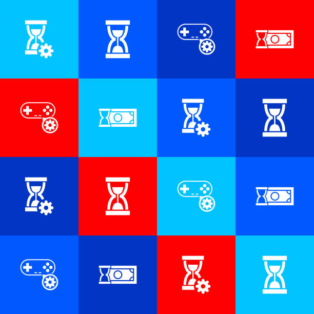 160 Hourglass Red White Blue Stock Illustrations Royalty Free Vector Graphics And Clip Art Istock