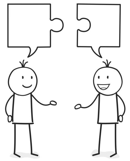Free Stock Photo of Teamwork Stick Figures Shows Working As A Team ...