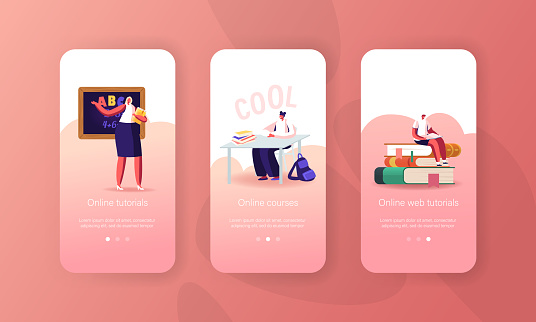 Tutorial Internet Dan Template Layar Onboard Halaman Aplikasi Seluler