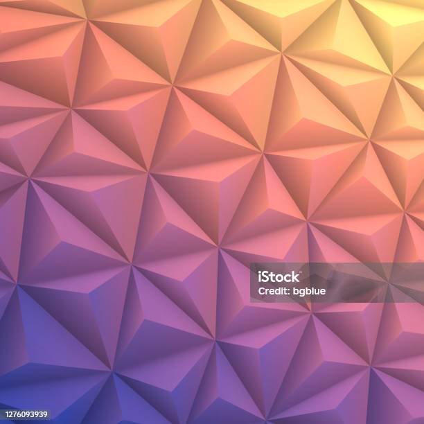 Tekstur Geometris Abstrak Latar Belakang Poli Rendah Mosaik Poligonal