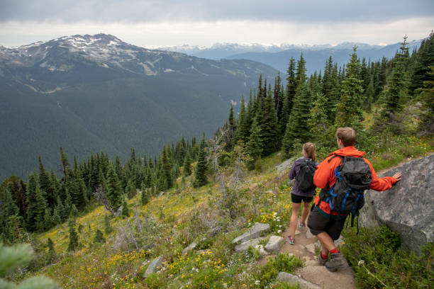 Free Stock Photo of Couple Walking Down Trail | Download Free Images ...