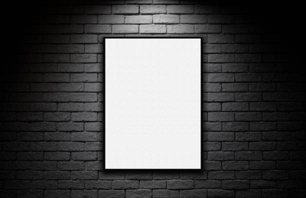 Black Background Poster