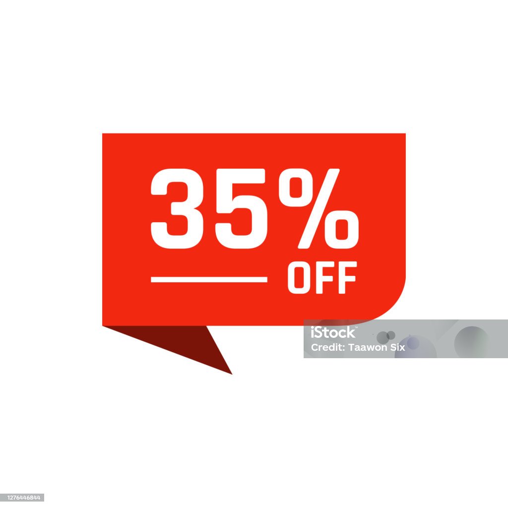 35 Off Sale 35 Percent Discount Marketing Promotional Poster Banner