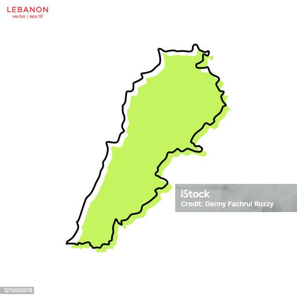 Peta Hijau Lebanon Dengan Templat Desain Ilustrasi Vektor Kerangka ... Peta Hijau Lebanon Dengan Templat Desain Ilustrasi Vektor Kerangka ...