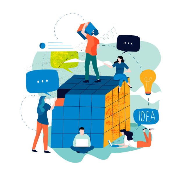 Cubo Di Rubik Illustrazioni e vettori stock - iStock Cubo Di Rubik Illustrazioni e vettori stock - iStock