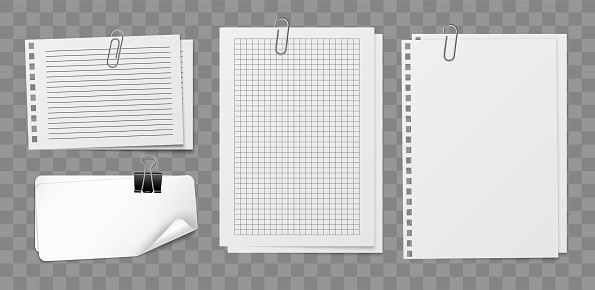 Lembar Notepaper Dengan Tempat Dan Klip Lembar Kertas Notebook Kuadrat ... Lembar Notepaper Dengan Tempat Dan Klip Lembar Kertas Notebook Kuadrat ...