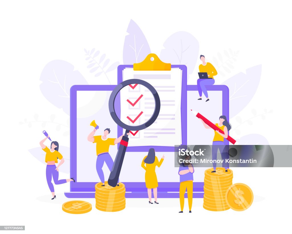 Formulaire Denquête En Ligne Ou Demande Dexamen Sur Lécran Du Moniteur