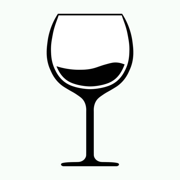 Drinking Glass Clip Art Black And White