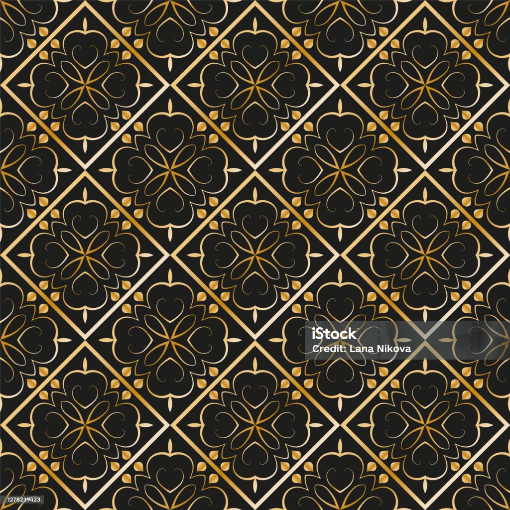 Pola Geometris Abstrak Dengan Garis Ketupat Latar Belakang Yang Mulus