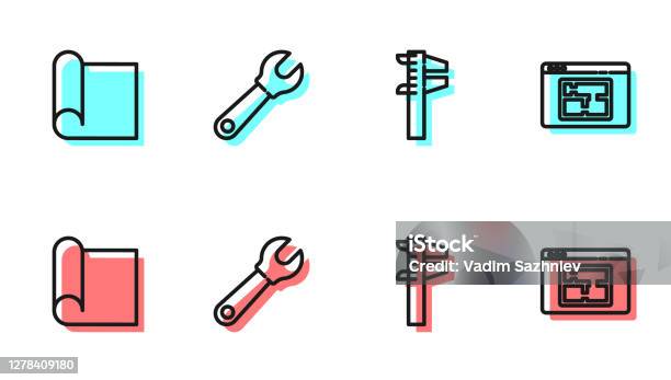 Atur Baris Kaliper Atau Kaliper Dan Skala Kertas Grafik Untuk Teknik ... Atur Baris Kaliper Atau Kaliper Dan Skala Kertas Grafik Untuk Teknik ...