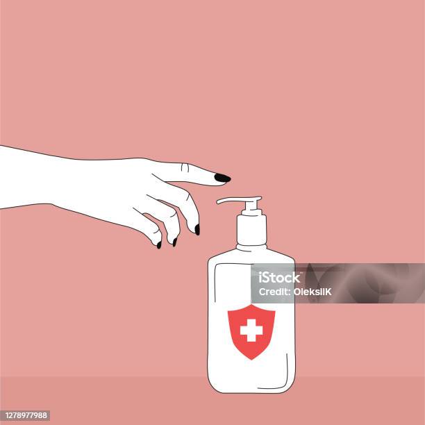 Mencuci Tangan Dengan Sanitizer Gel Alkohol Kebersihan Antibakteri ... Mencuci Tangan Dengan Sanitizer Gel Alkohol Kebersihan Antibakteri ...