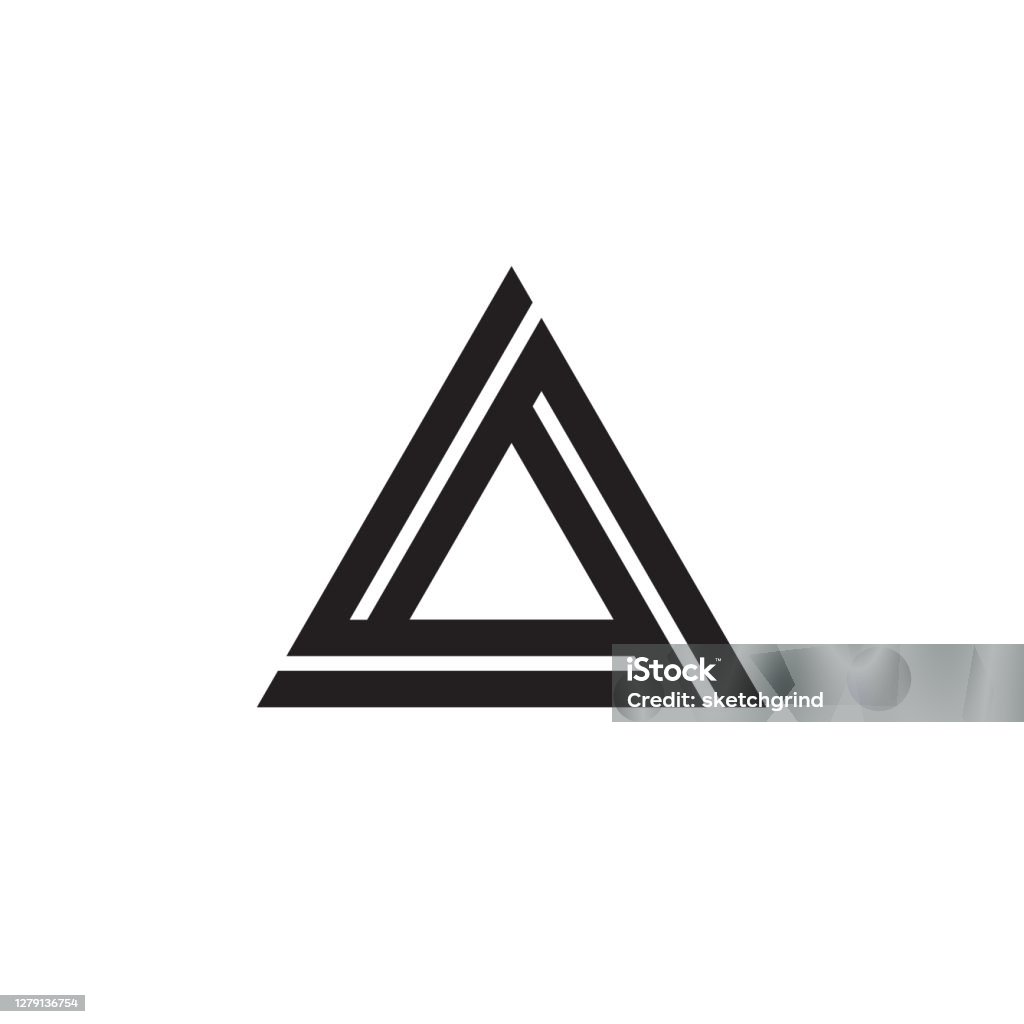 Dreiecklogo Abstrakte Prisma Geometrische Form Grafik Stock Vektor Art ... Dreiecklogo Abstrakte Prisma Geometrische Form Grafik Stock Vektor Art ...