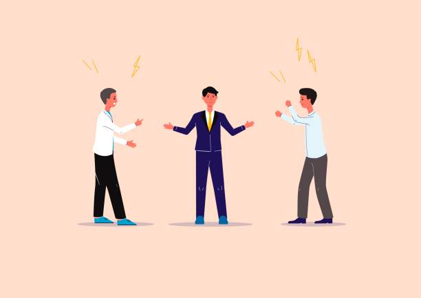 490 Workplace Conflict Resolution Illustrations Royalty Free Vector