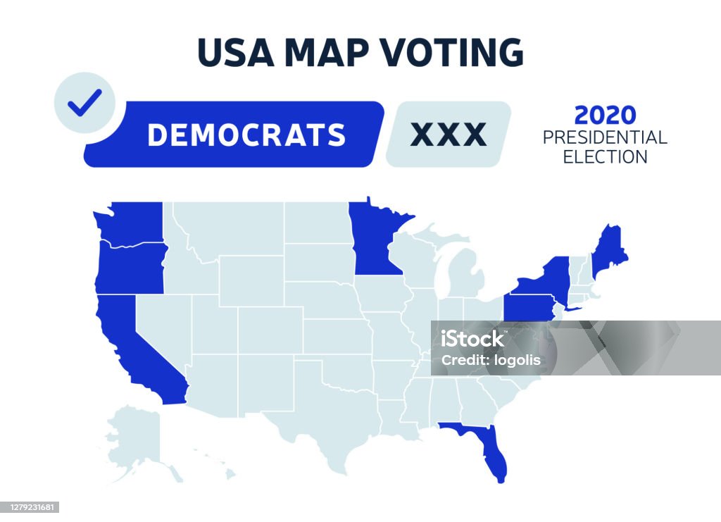 Mappa Dei Risultati Dei Democratici Presidenziali Usa Voto Sulla Mappa ... Mappa Dei Risultati Dei Democratici Presidenziali Usa Voto Sulla Mappa ...