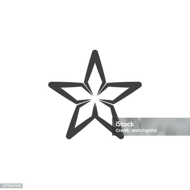 Logo Détoile Résumé Exemple De Notation De Symbole Étincelle Rang
